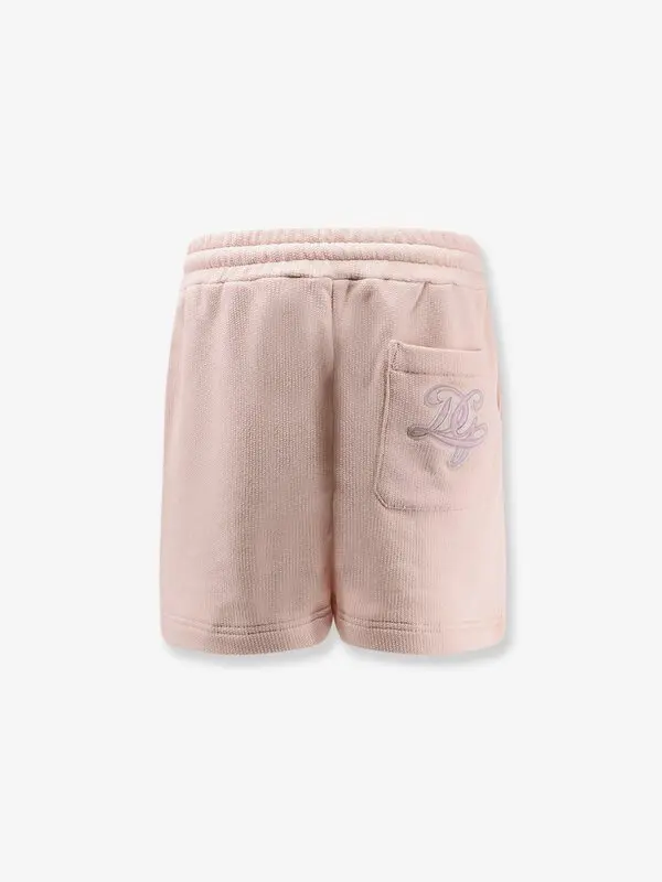 Dolce & Gabbana Cotton Shorts With Embroidered Logo