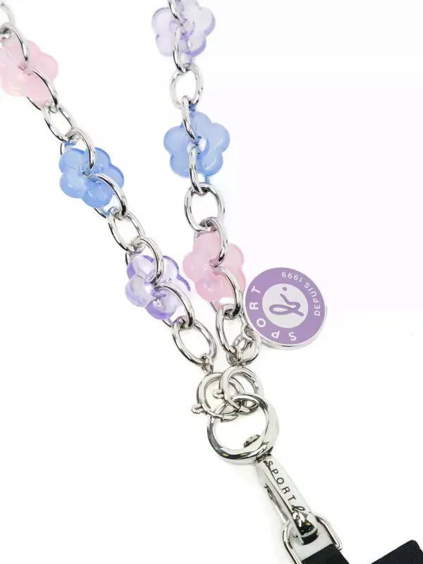 AGNES B. Floral Phone Strap