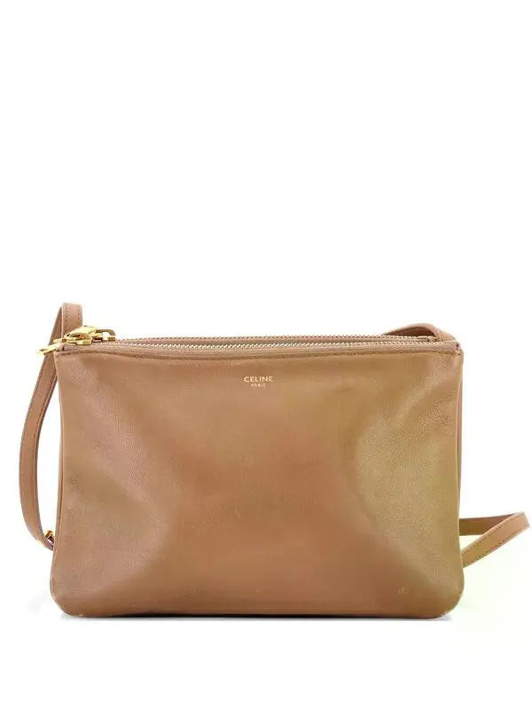 Celine Trio Small Crossbody Bag - Brown