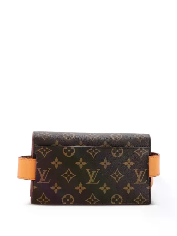 LOUIS VUITTON Monogram Canvas Belt Bag - Brown