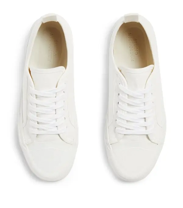 Studio Nicholson Canvas Lace-up Sneakers