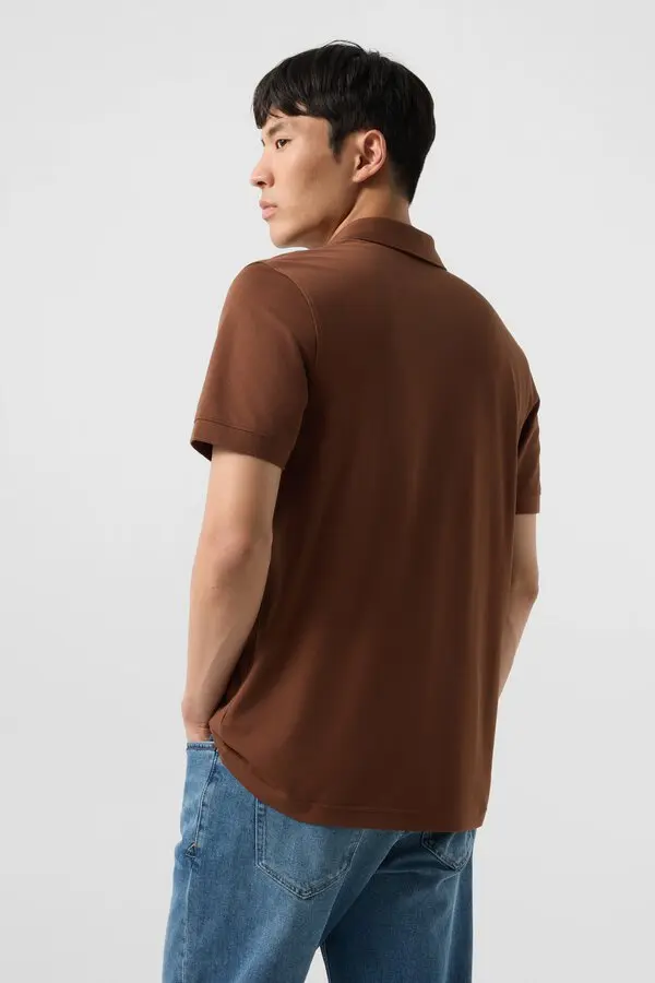 Bogner Timo Piqué Polo Shirt - Brown