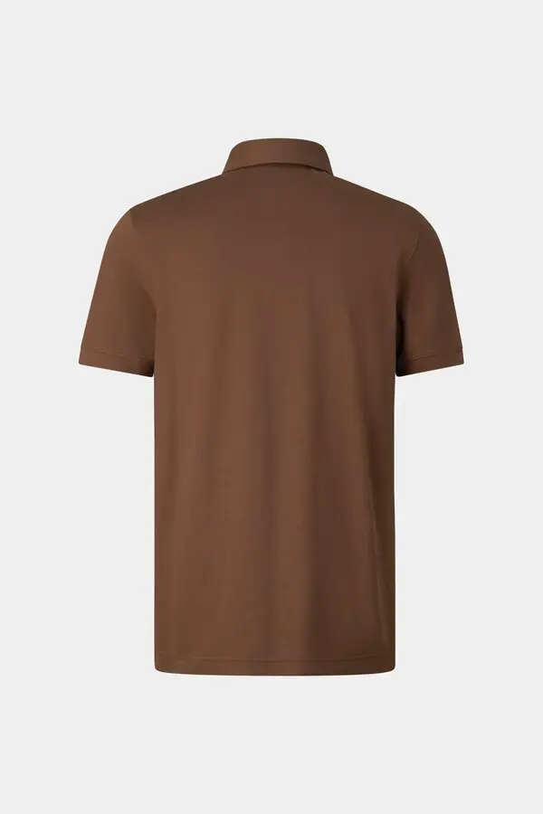 Bogner Timo Piqué Polo Shirt - Brown