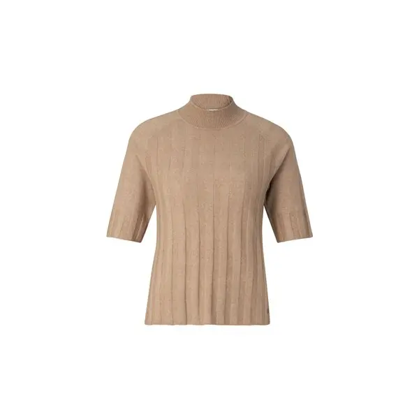 Bogner Virgin Wool Cashmere Shirt Tina - Camel