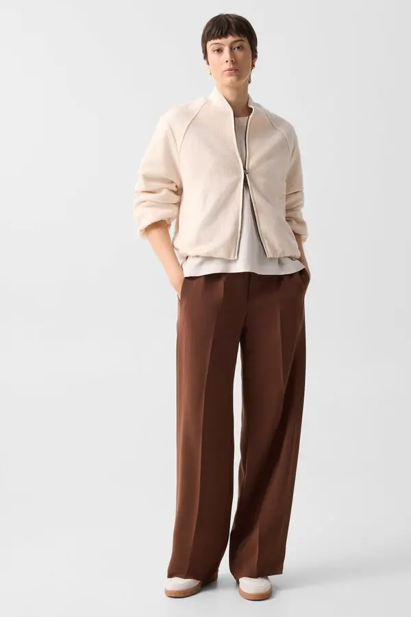 Bogner Dakota Satin Crepe Shirt - Cream