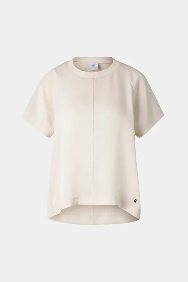 Bogner Dakota Satin Crepe Shirt - Cream
