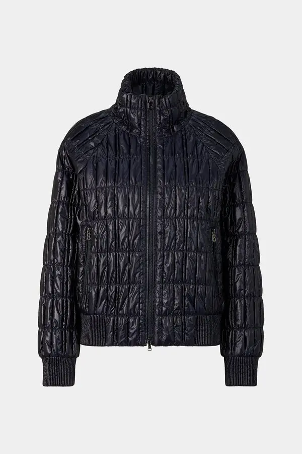 Bogner Sherry Quilted Jacket With Stand Collar And Zip-up Closure