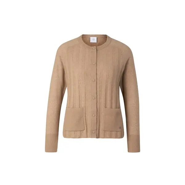Bogner Tanja Virgin Wool Cashmere Cardigan - Camel
