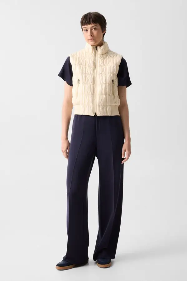 Bogner Sally Quilted Vest - Cream