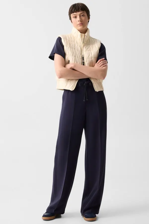 Bogner Sally Quilted Vest - Cream