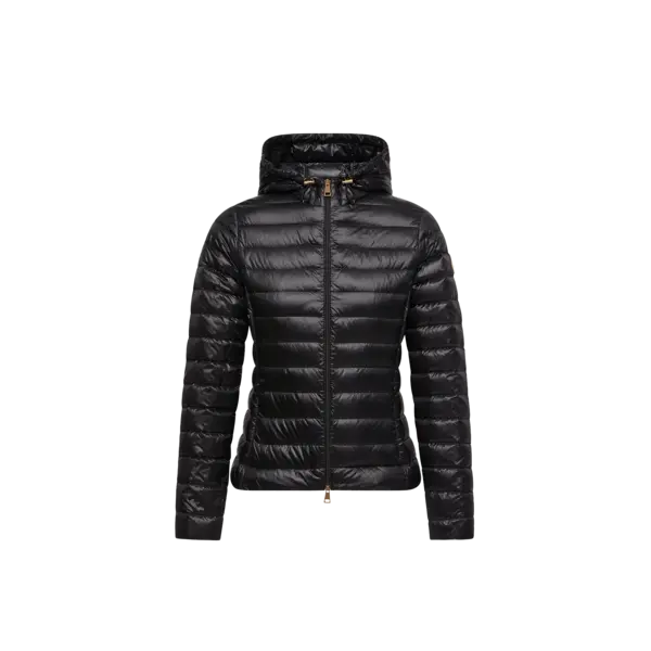 Moncler Down Jacket With Hood - Black