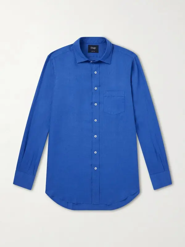 DRAKE'S Linen Shirt