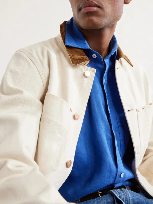 DRAKE'S Linen Shirt