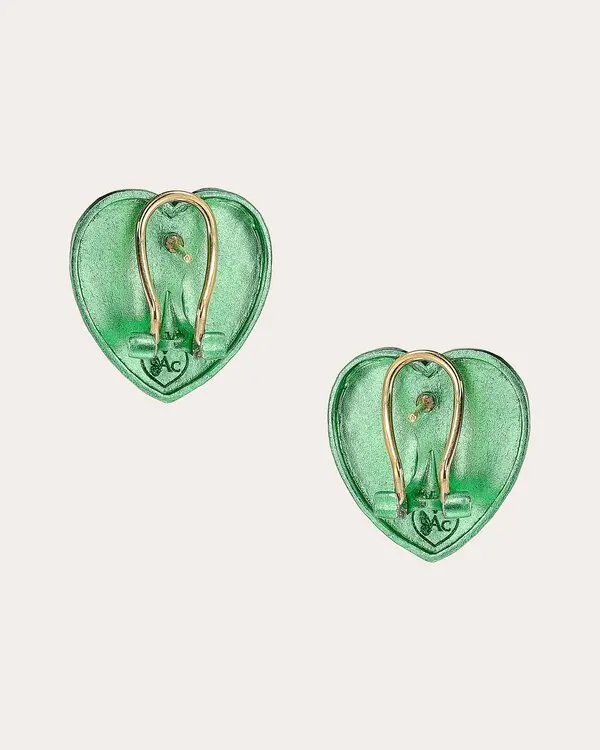 ANABELA CHAN Heart Stud Earrings