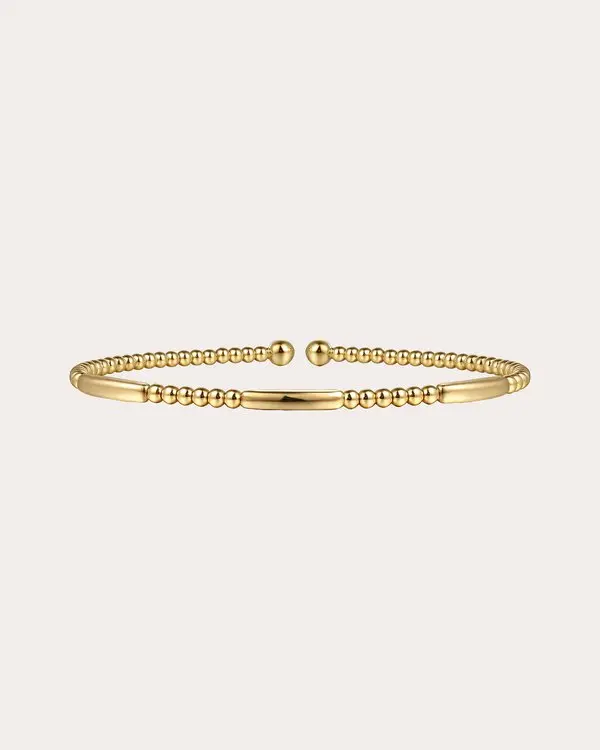 Gabriel & Co. 14k Bujukan Open Cuff - Yellow