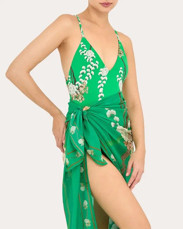 AGUACLARA Jade Pareo Scarf