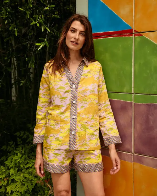 KARMA ON THE ROCKS Yoyosi Matsu Cotton Pajama Set