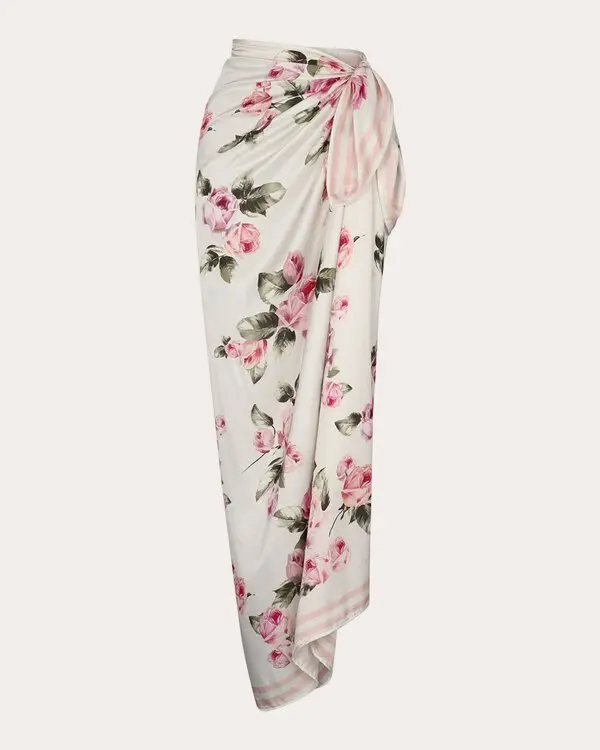 AGUACLARA La Rose Pareo Scarf