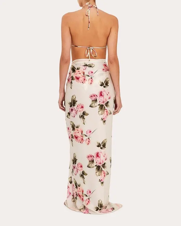 AGUACLARA La Rose Pareo Scarf
