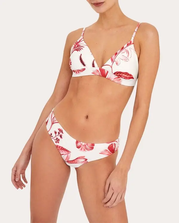 AGUACLARA La Vie Rouge Hipster Bikini Bottoms