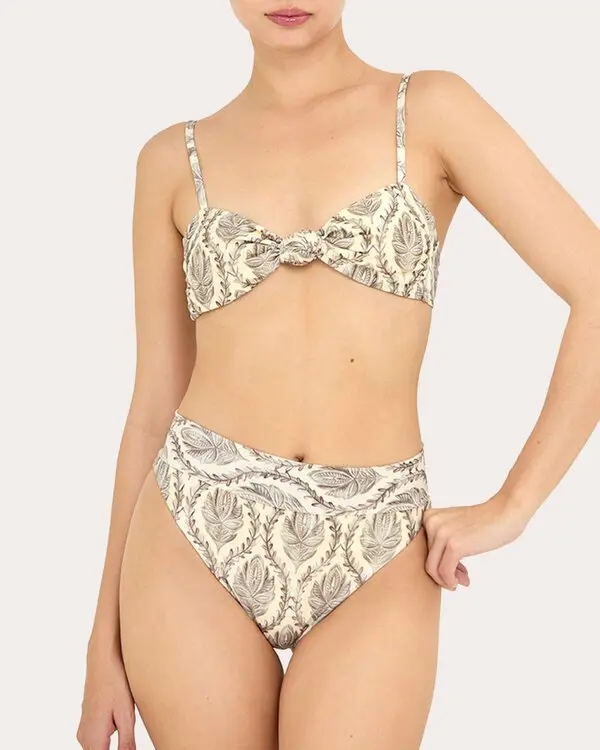 AGUACLARA Sultana High-rise Bikini Bottoms