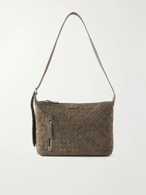 Officine Creative Armor 042' Woven Leather Tote Bag - Neutrals