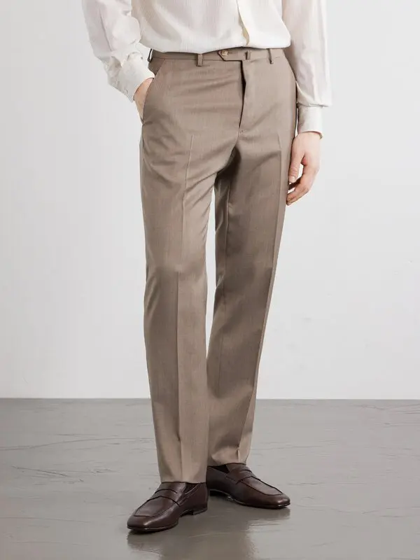 Caruso Wool Suit Trousers