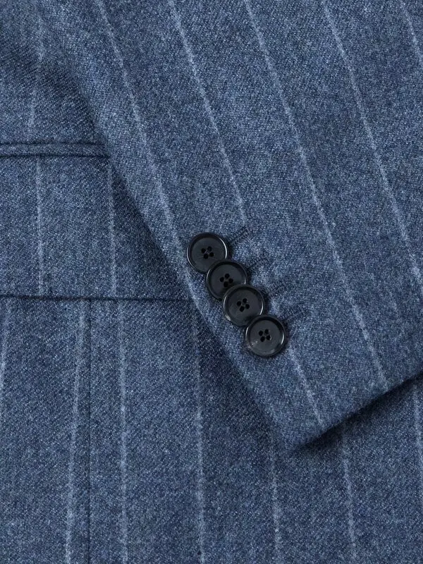 Caruso Norma Pinstripe Wool And Cashmere-blend Suit Jacket