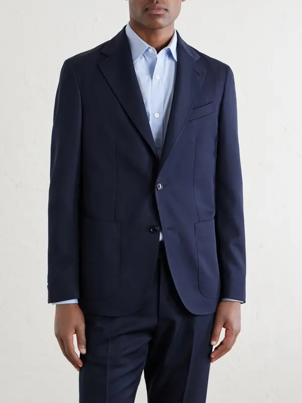 Caruso Twill Suit Jacket