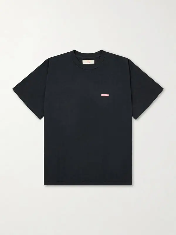 CHERRY LOS ANGELES Logo-print Cotton-jersey T-shirt