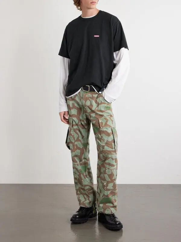 CHERRY LOS ANGELES Logo-print Cotton-jersey T-shirt