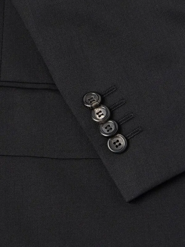 Canali Kei Wool-blend Twill Suit Jacket