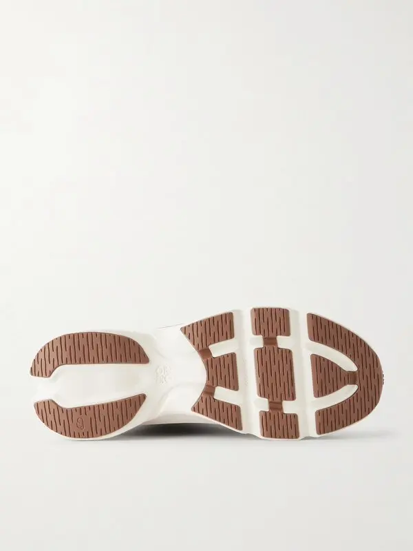 Loewe X On Cloudsolo Rubber-trimmed Mesh Sneakers