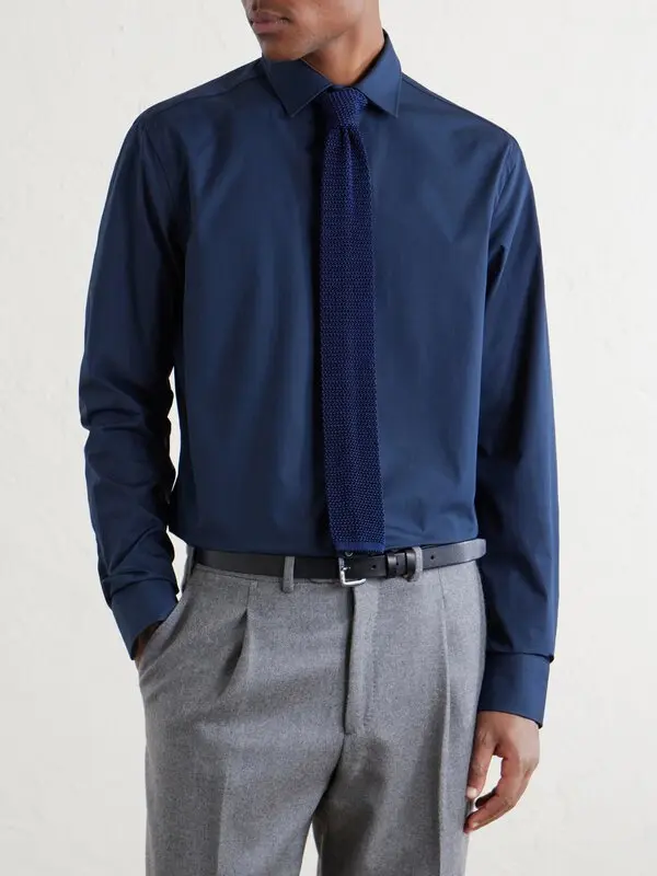 Canali Cotton-poplin Shirt