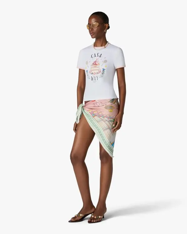 Casablanca Casa Way Ringer Short Sleeve T-shirt