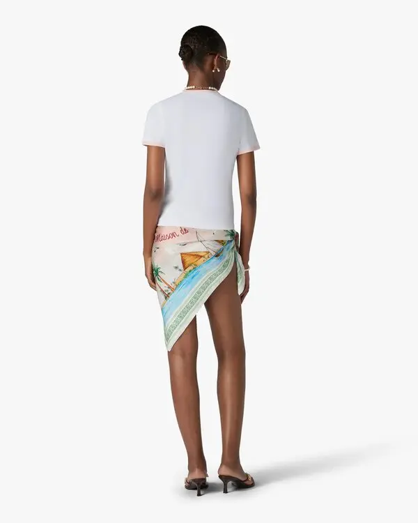 Casablanca Casa Way Ringer Short Sleeve T-shirt