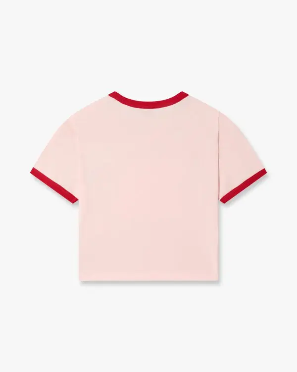 Casablanca Pyramid Tourism Cropped T-shirt