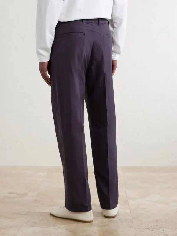 Auralee Cotton Drawstring Trousers
