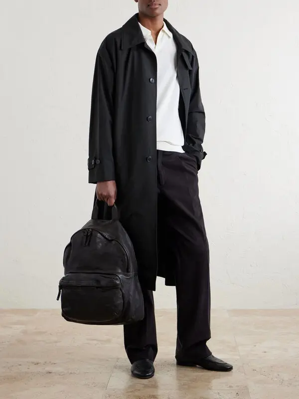 Officine Creative Ignis Leather Backpack