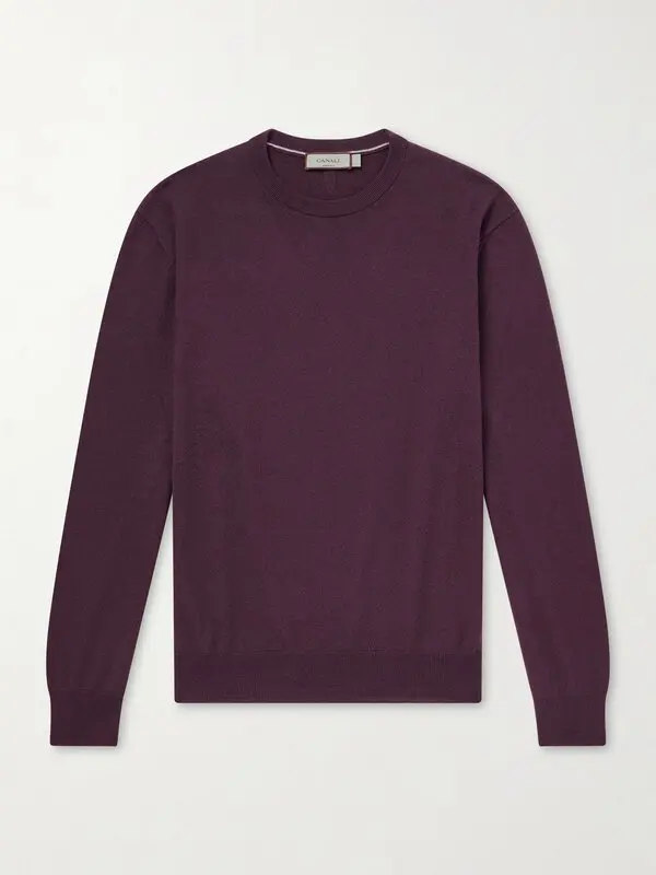 Canali Cashmere Crewneck Sweater