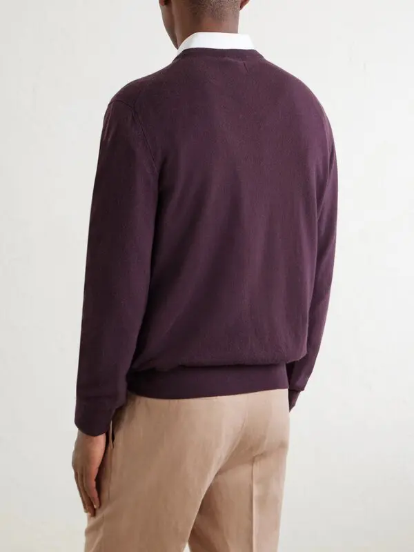 Canali Cashmere Crewneck Sweater