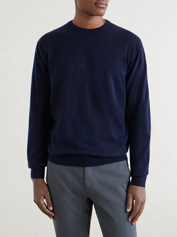 Canali Cashmere Crew Neck Sweater