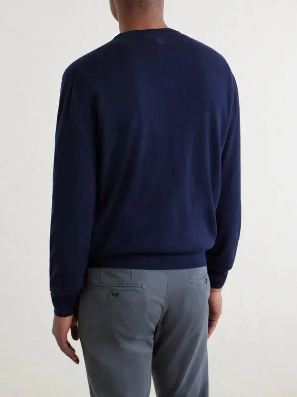 Canali Cashmere Crew Neck Sweater