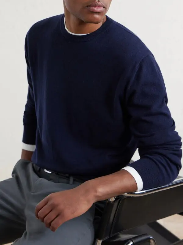 Canali Cashmere Crew Neck Sweater