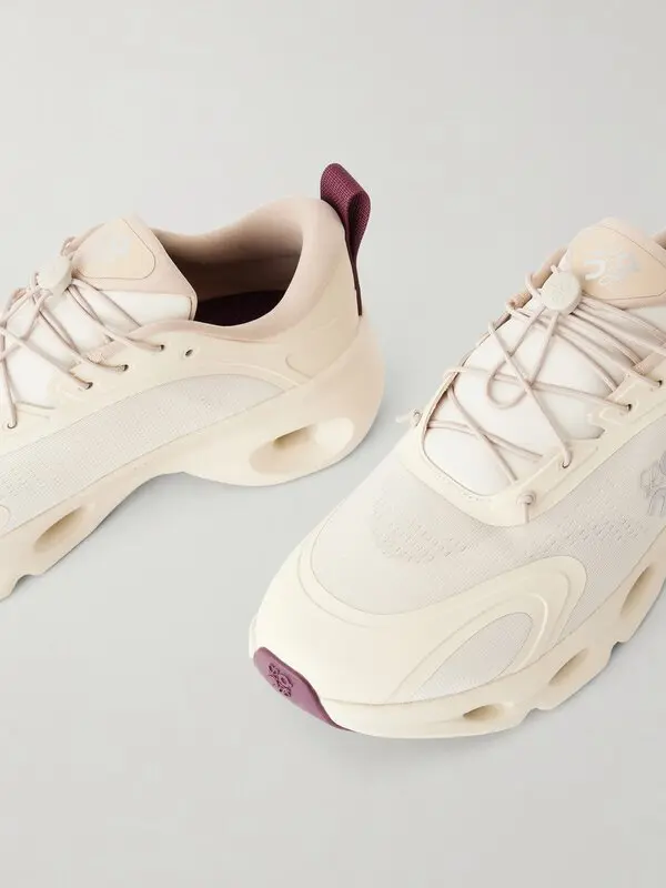 Loewe X On Cloudsolo Lace-up Mesh Sneakers