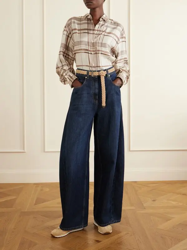 Brunello Cucinelli Embellished Suede Sneakers