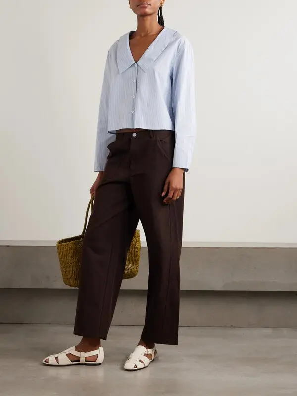 DEIJI STUDIOS Striped Organic Cotton Shirt
