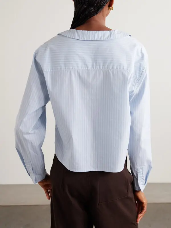 DEIJI STUDIOS Striped Organic Cotton Shirt