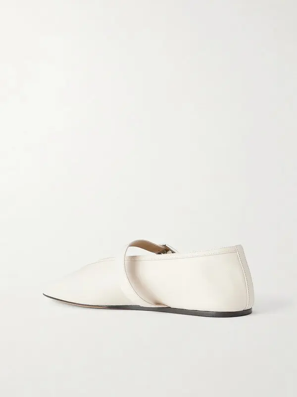Le Monde Beryl Stella Leather Mary Jane Ballet Flats