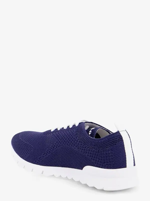 Kiton Knitted Fabric Lace-up Sneakers